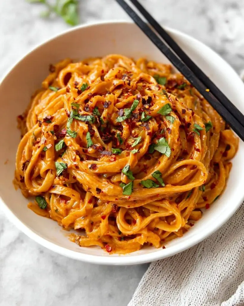 Thai Red Curry Noodles: Spicy Coconut Curry Recipe for Deliciousness
